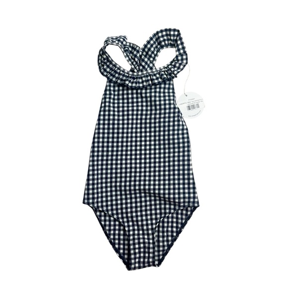 canopea | Swim | New Canopea Navy Gingham One Piece Swimsuit | Poshmark